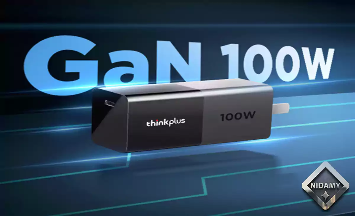 أطلقت لينوفو شاحن Thinkplus Lipstick GaN لأجهزة الكمبيوتر بقوة 100 واط - نظامي